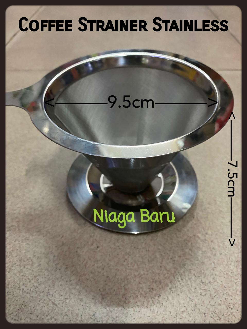 Coffee Strainer 10 CM Stainless Saringan Kopi Subron | Lazada Indonesia