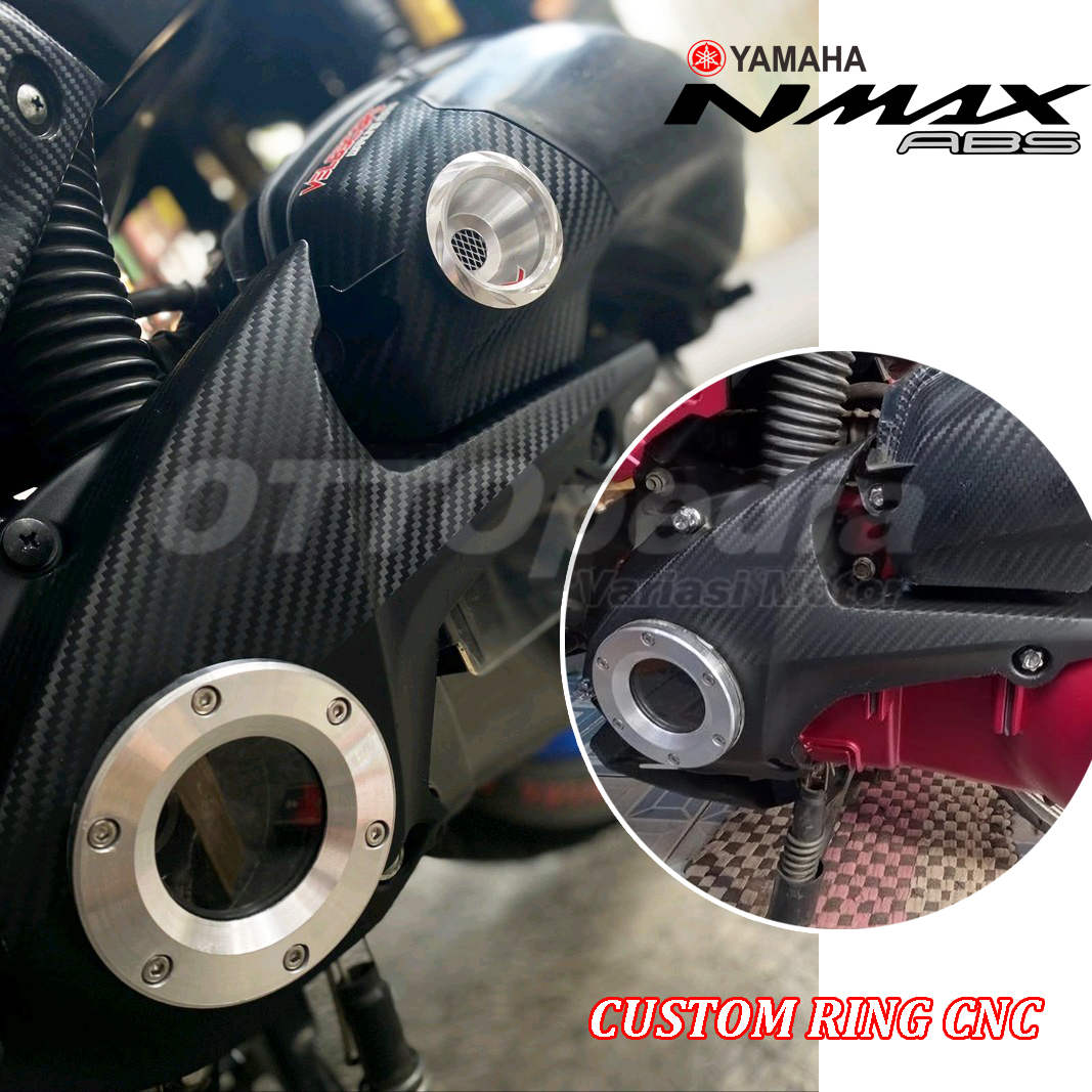 Cover Tutup Crankcase CVT Kiri Yamaha NMAX/Aerox Racing Look Custom ...
