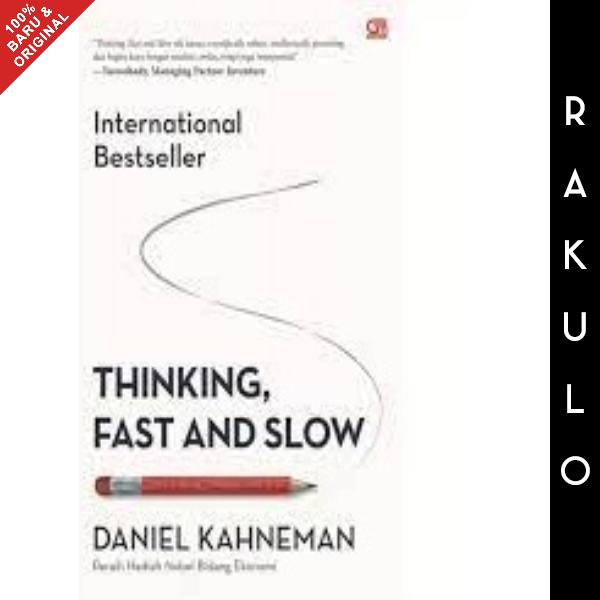 Buku Thinking, Fast and Slow (Cover Baru) by Daniel Kahneman Gra ...