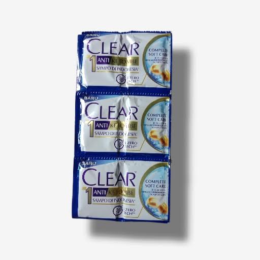 Clear Shampo kemasan sachet isi 12 pcs | Lazada Indonesia