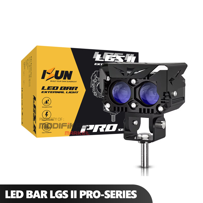 MODIFIKASIMARKET - ISUN LED BAR LGS-II PRO-SERIES 25W Lampu Tembak ...