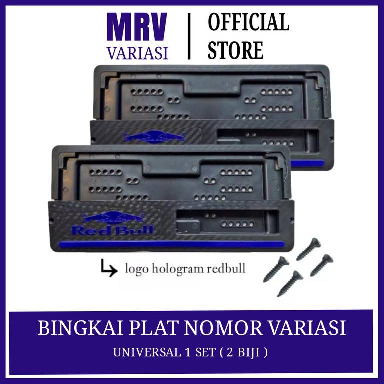 Tempat plat nomor bingkai plat nomor cover plat nomor RED BULL bisa ...