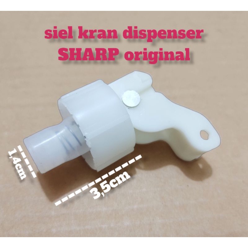 siel tutup kran dispenser sharp galon bawah original | Lazada Indonesia