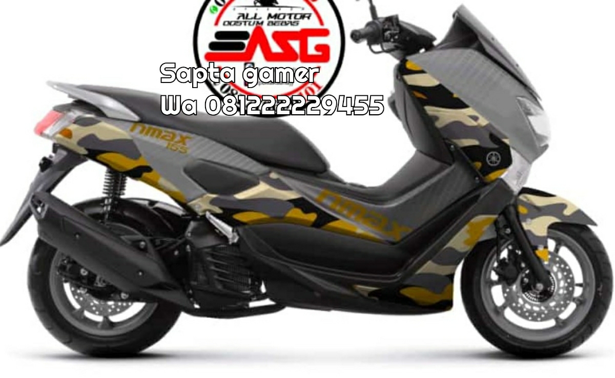 Decal nmax full body custom army abu | Lazada Indonesia