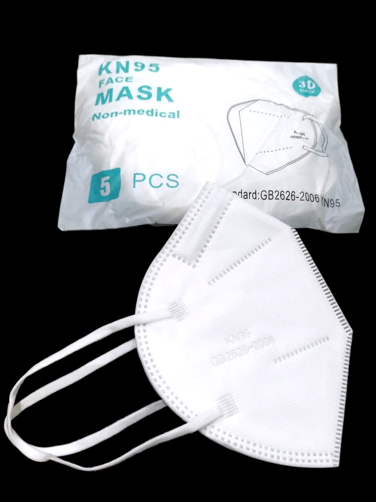 Masker KN95 5Ply Earloop 3D Mask Model Sachet Pouch Chasa Higienis ...