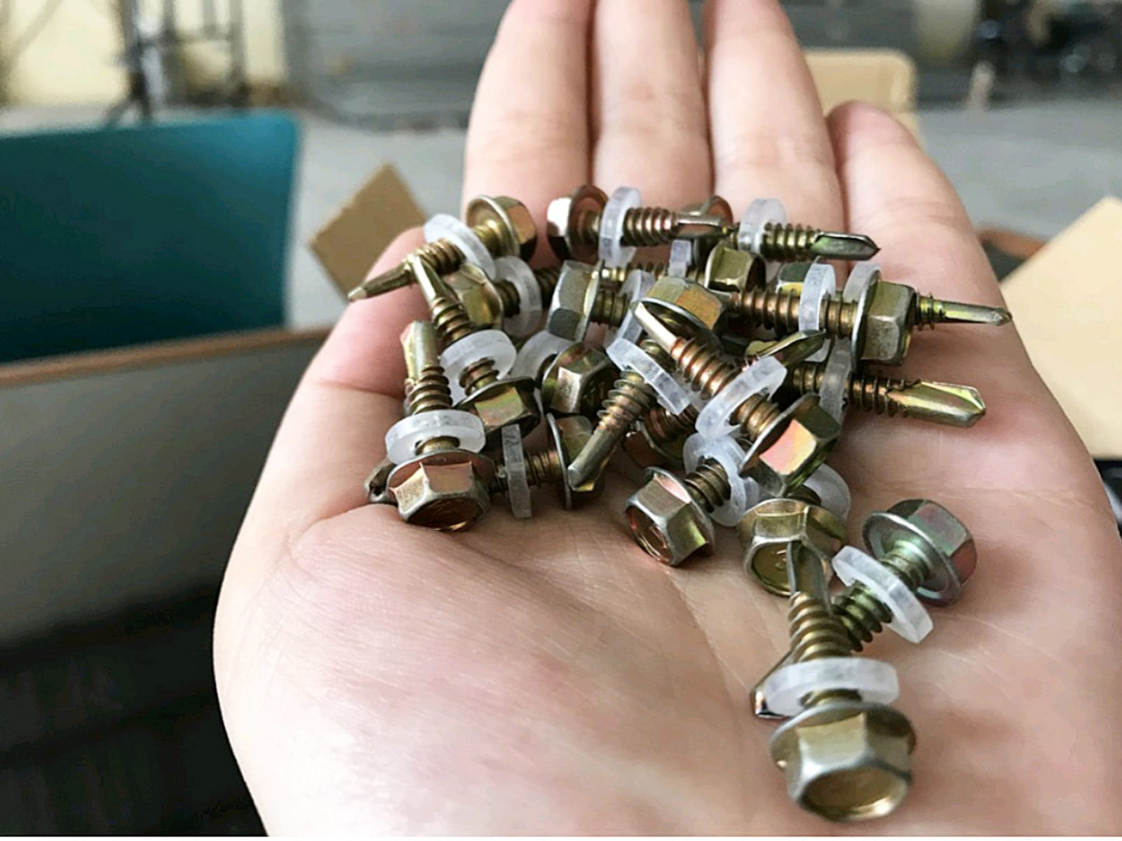 Baut Roofing 12x20 isi50pcs baut Self Drilling Screw 50pcs Baut Baja ...