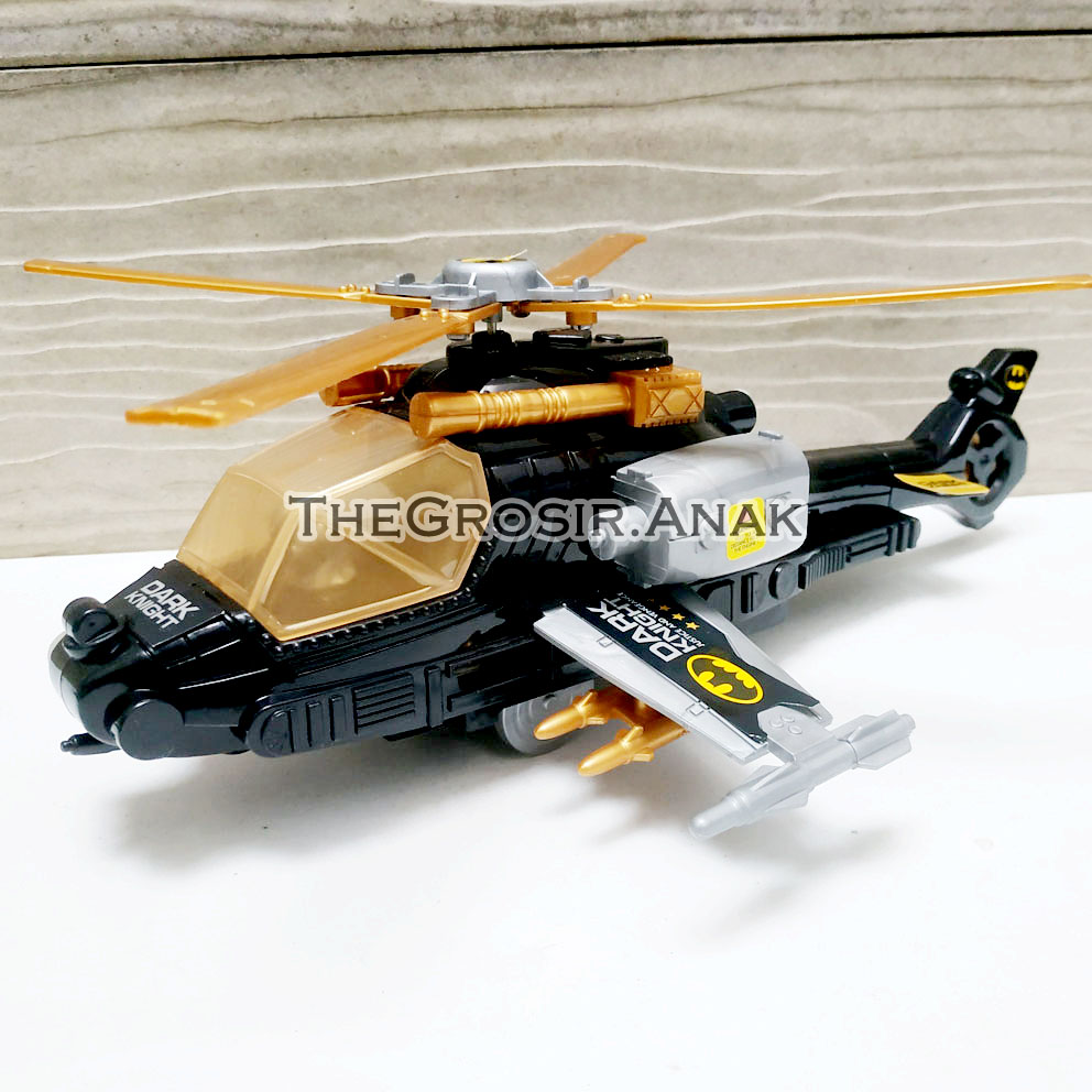 Blink Battle Helicopter Apache Tarik Superheroes Series Mainan ...