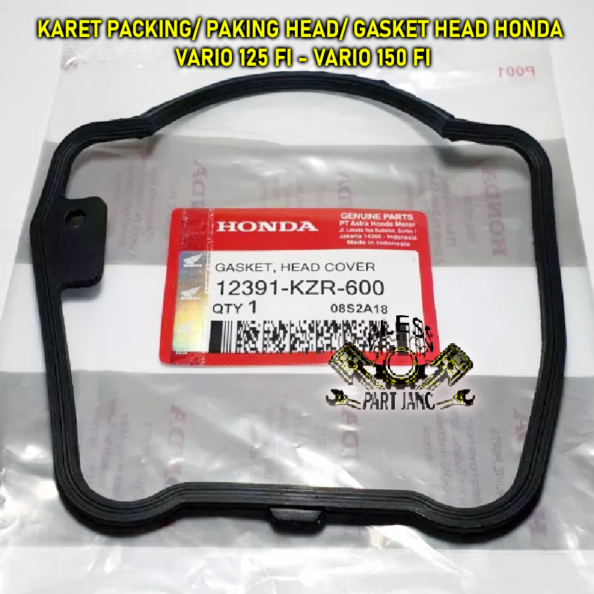 KARET GASKET PAKING PACKING HEAD KARET CYLINDER HEAD VARIO 125 150 FI ...