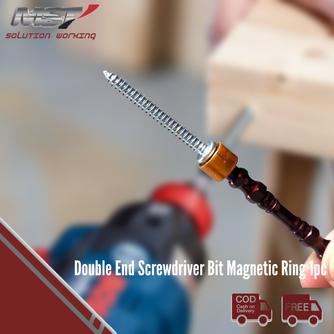 MST Mata Obeng Angin Ring Magnetic PH2 Double End Screwdriver 1/4"x65mm ...