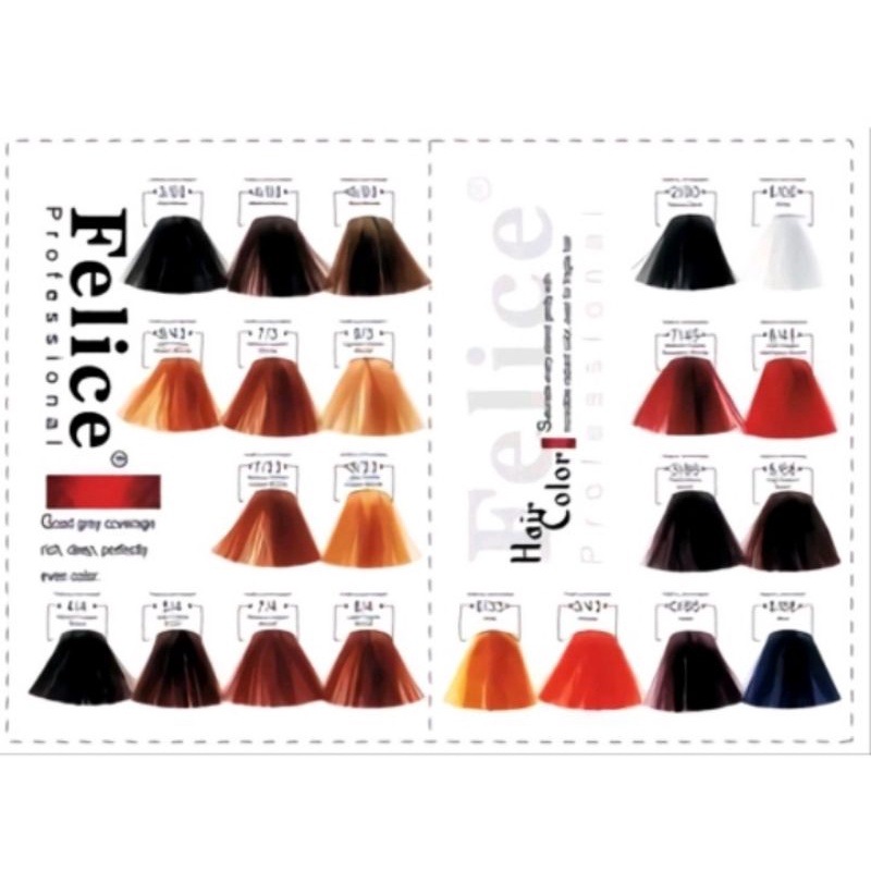 Buku Warna Felice/Katalog Warna Felice | Lazada Indonesia