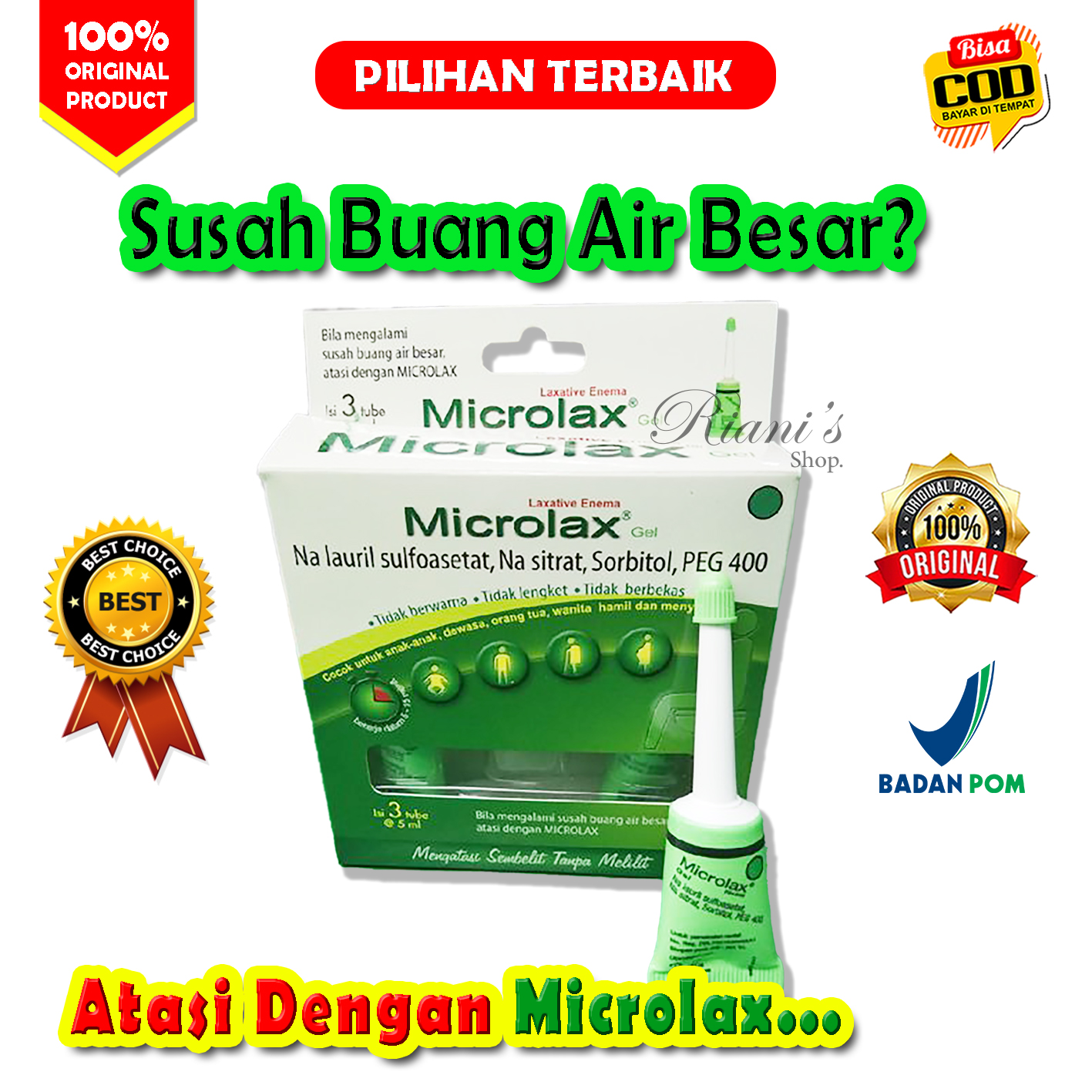 Cara Menggunakan Microlax Untuk Mengatasi Susah BAB