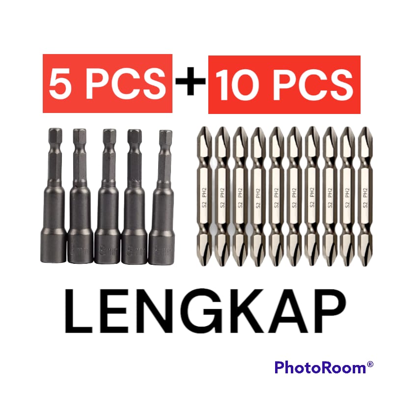 MATA OBENG BOR PLUS MATA SOK ROOFING 8 MM ASIA BAUT | Lazada Indonesia