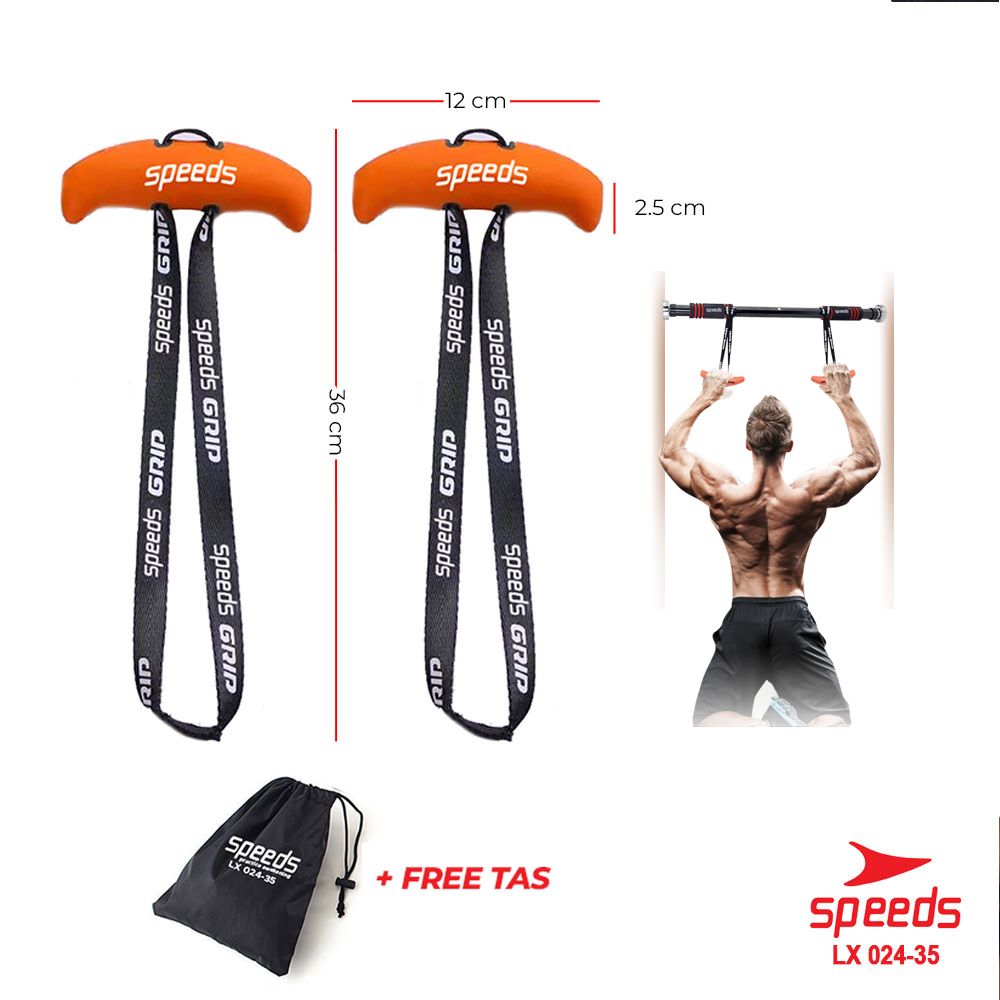SPEEDS Pull Up Bar Door Bar Chin Up Bar Tiang Pull Up Alat Olahraga ...