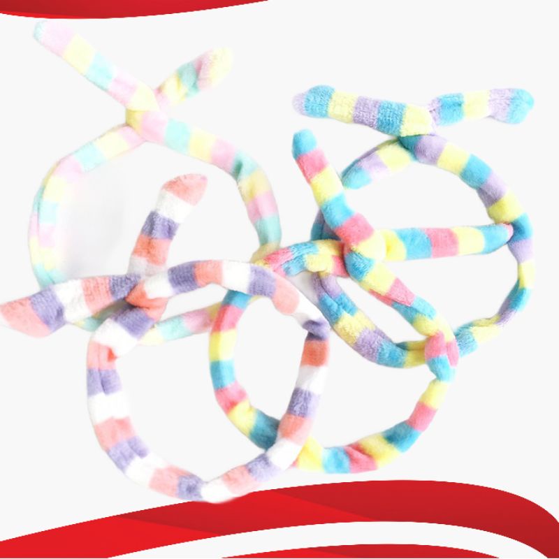 Bando Kawat Bludru, Bando Bunny Chibi Bandana Korea | Lazada Indonesia