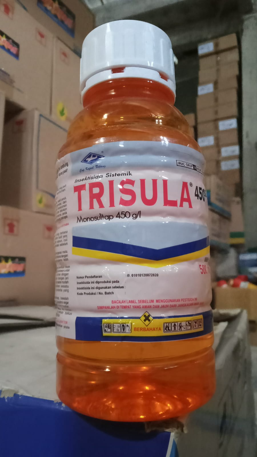 insektisida sistemik TRISULA 450SL 500ML mengendalikan hama pada ...