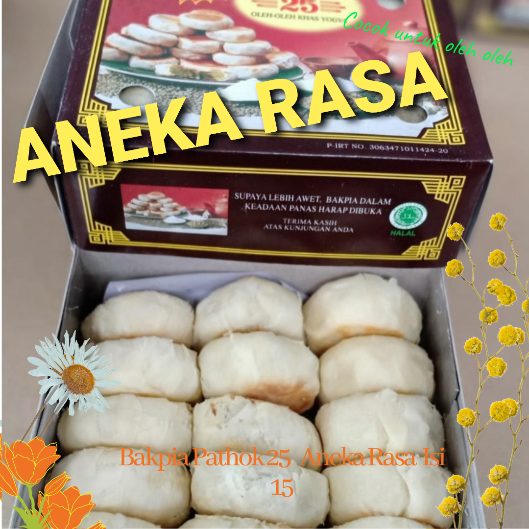 Bakpia Pathok 25 Aneka Rasa | Lazada Indonesia