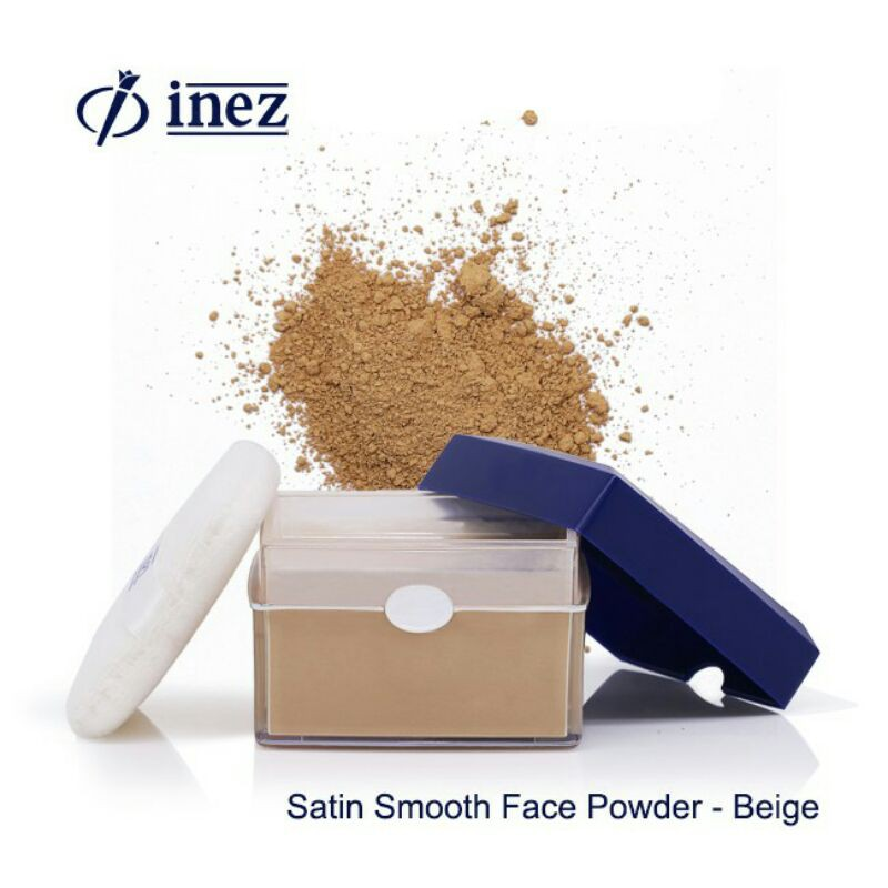 Bedak Tabur Inez Skin Lightening Series Satin Smooth Face Powder ...