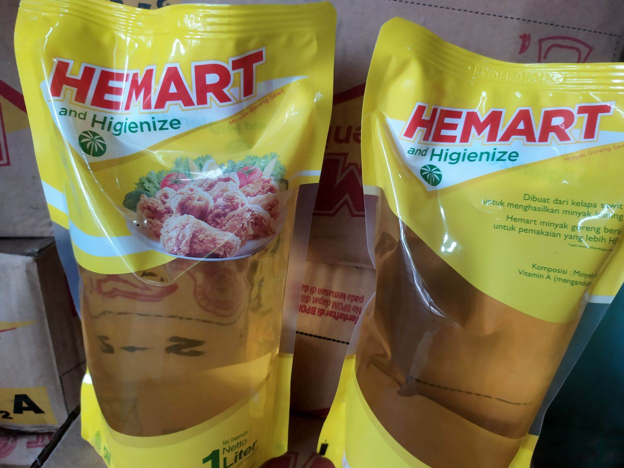 {BYF} HEMART MINYAK GORENG 1 LITER | Lazada Indonesia