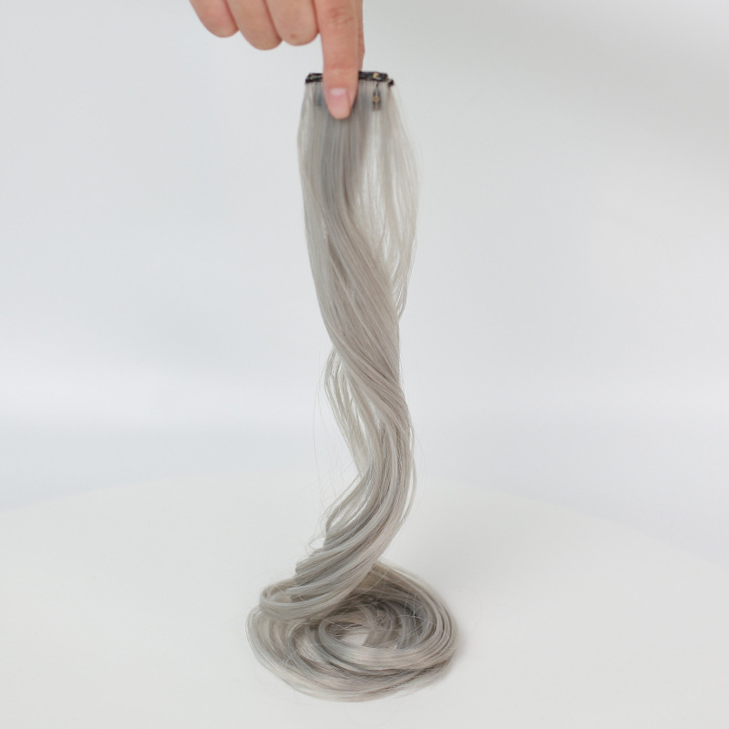 【Bestella COD】1 Pcs Klip Rambut Palsu 50cm Wanita Warna-warni Fashion ...