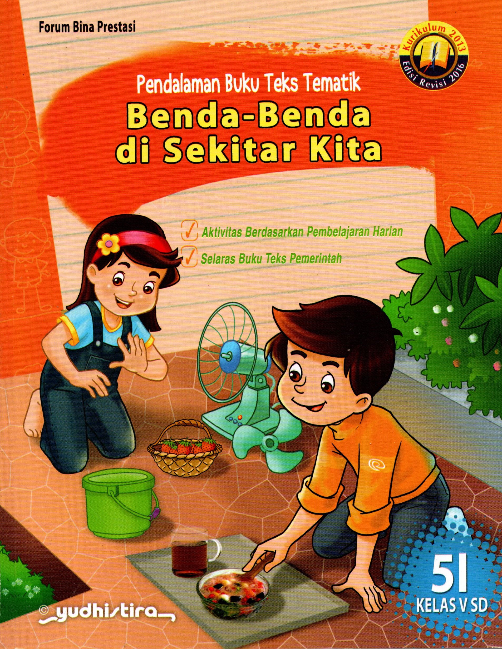 BUKU PAKET PBT (PENDALAMAN BUKU TEKS) SD KELAS 5 PENERBIT YUDHISTIRA ...