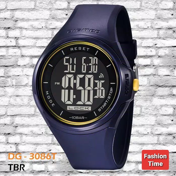 jam tangan digitec touch screen dg3086 water resistant penunjuk tanggal ...