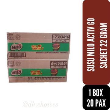 MILO SACHET 1 BOX 20 RENTENG | Lazada Indonesia