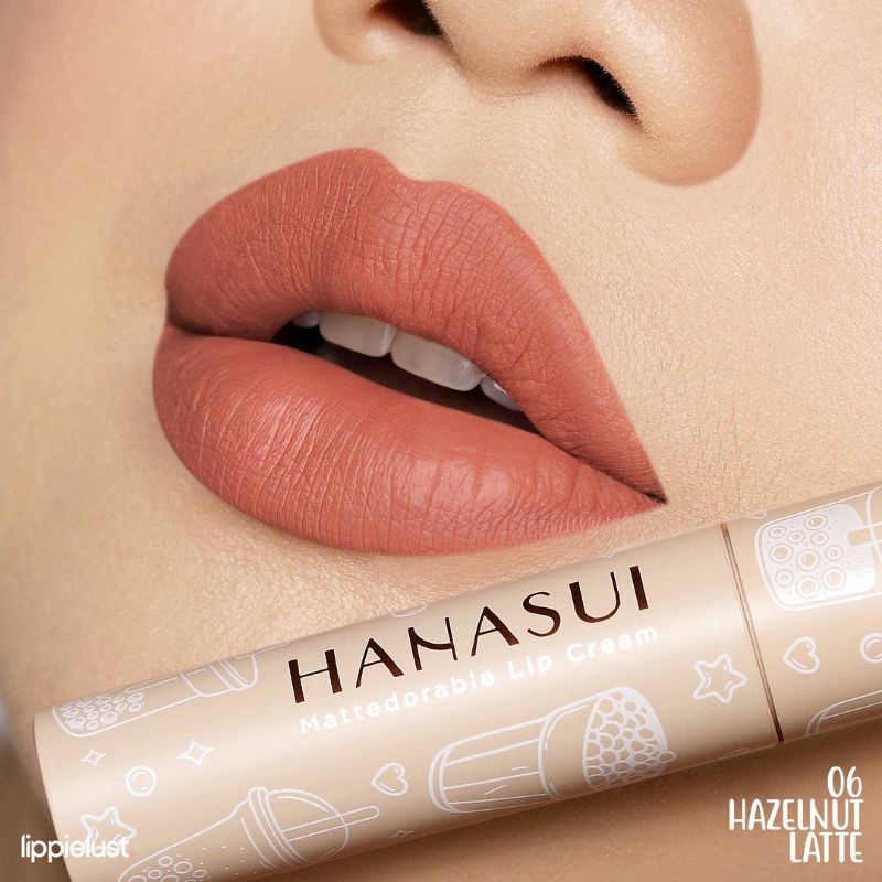 Hanasui Mattedorable Lip Cream Boba Series | Hanasui Boba Lipcream ...