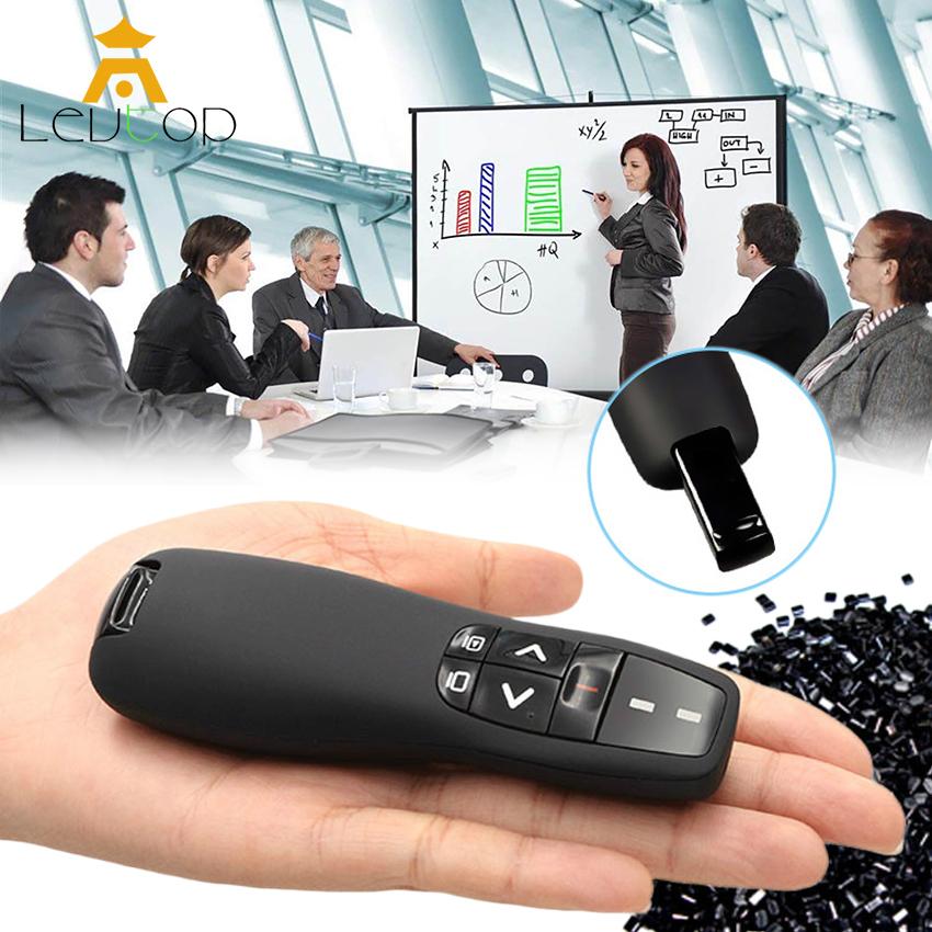 LEVTOP【Promotion】2.4 GHz R400 USB Wireless RF Remote Powerpoint control ...