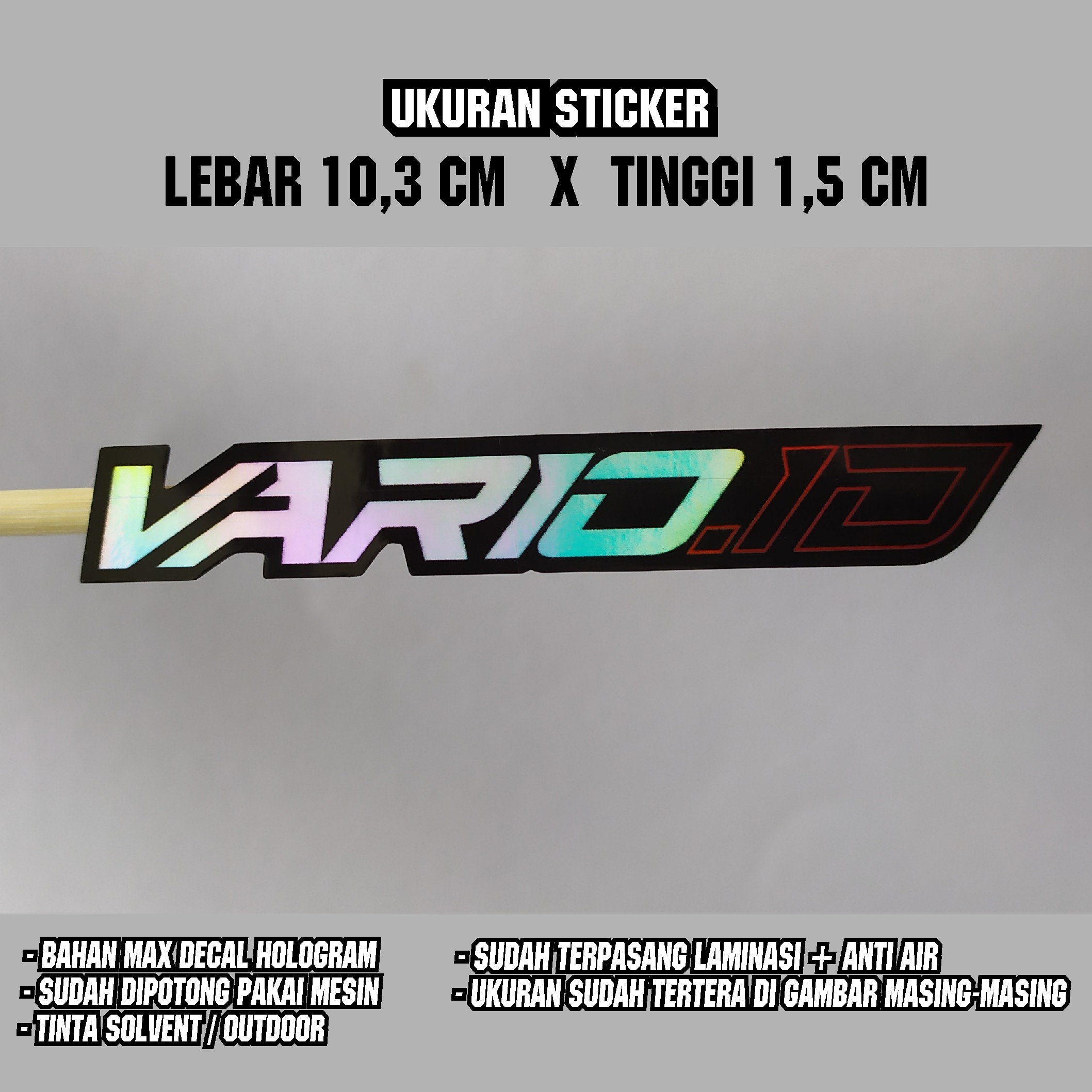 stiker vario gank vario.id / sticker honda vario / stiker pskn vario ...