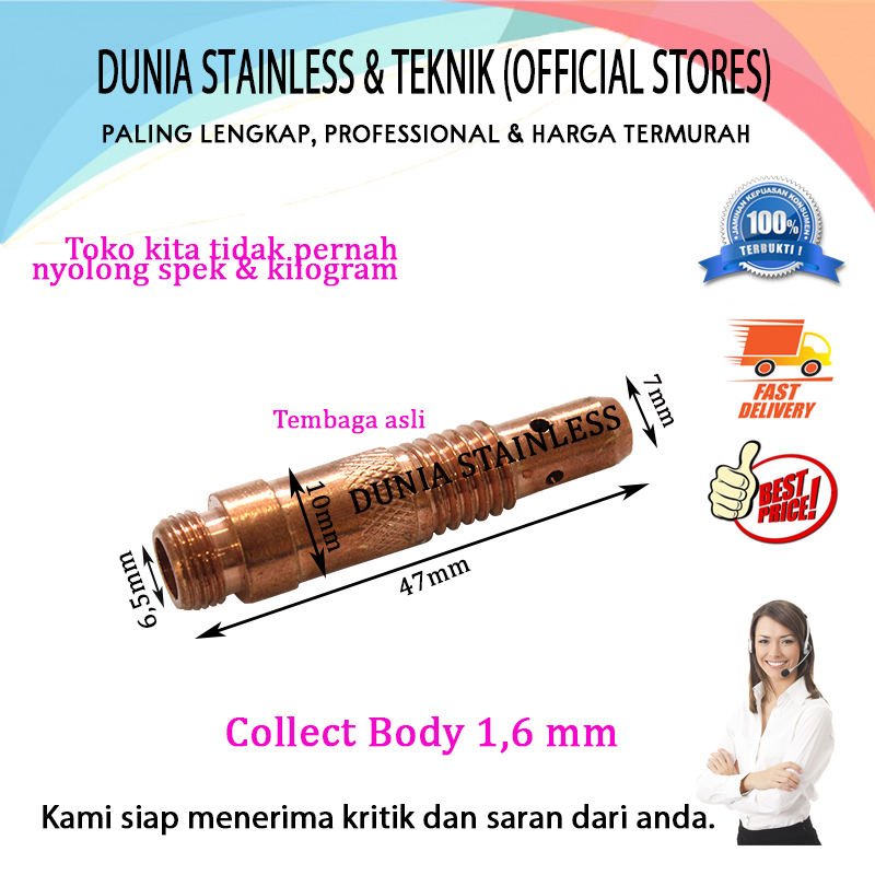 Collect Body 1.6mm | Lazada Indonesia