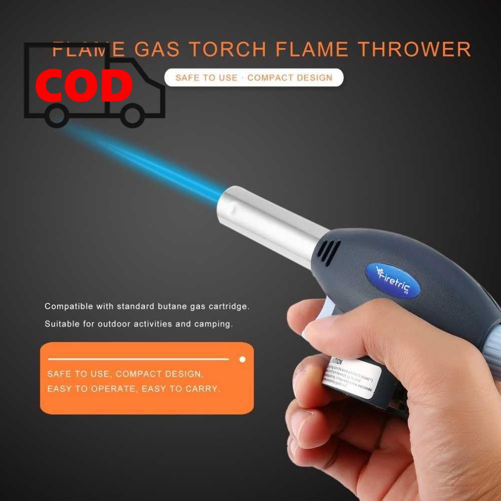 Portable Gas Torch Butane Flame Gun Non Inverter Tahan Panas dengan ...