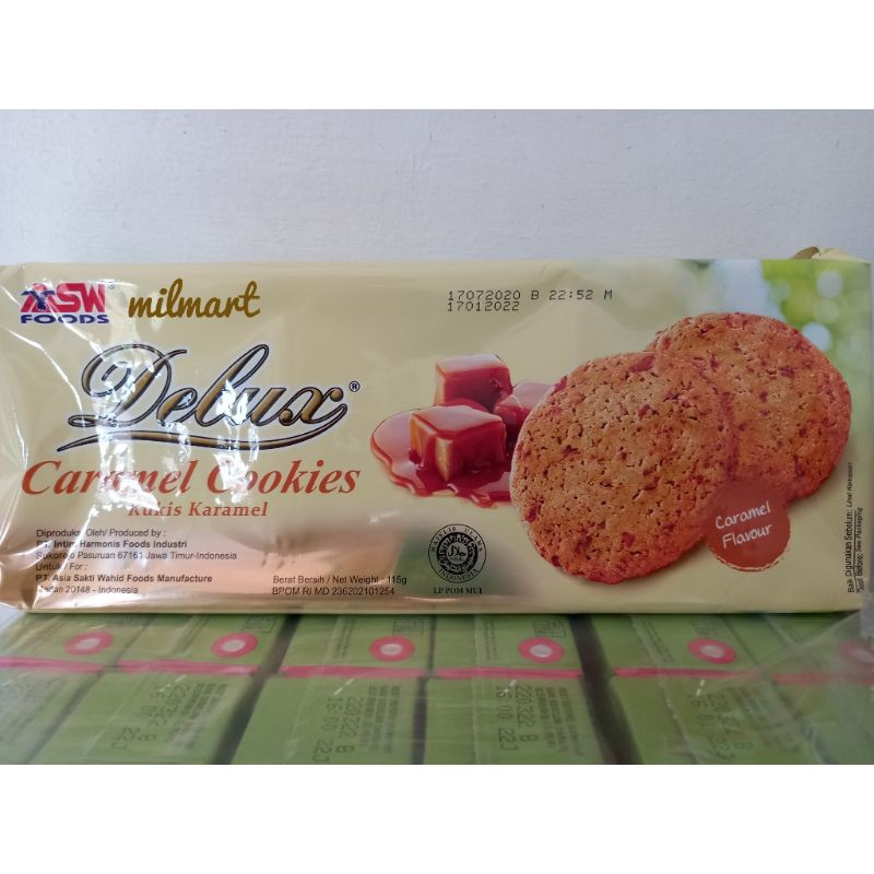 ASW Delux Cookies Cream / Delux Caramel Cream 115 gr | Lazada Indonesia