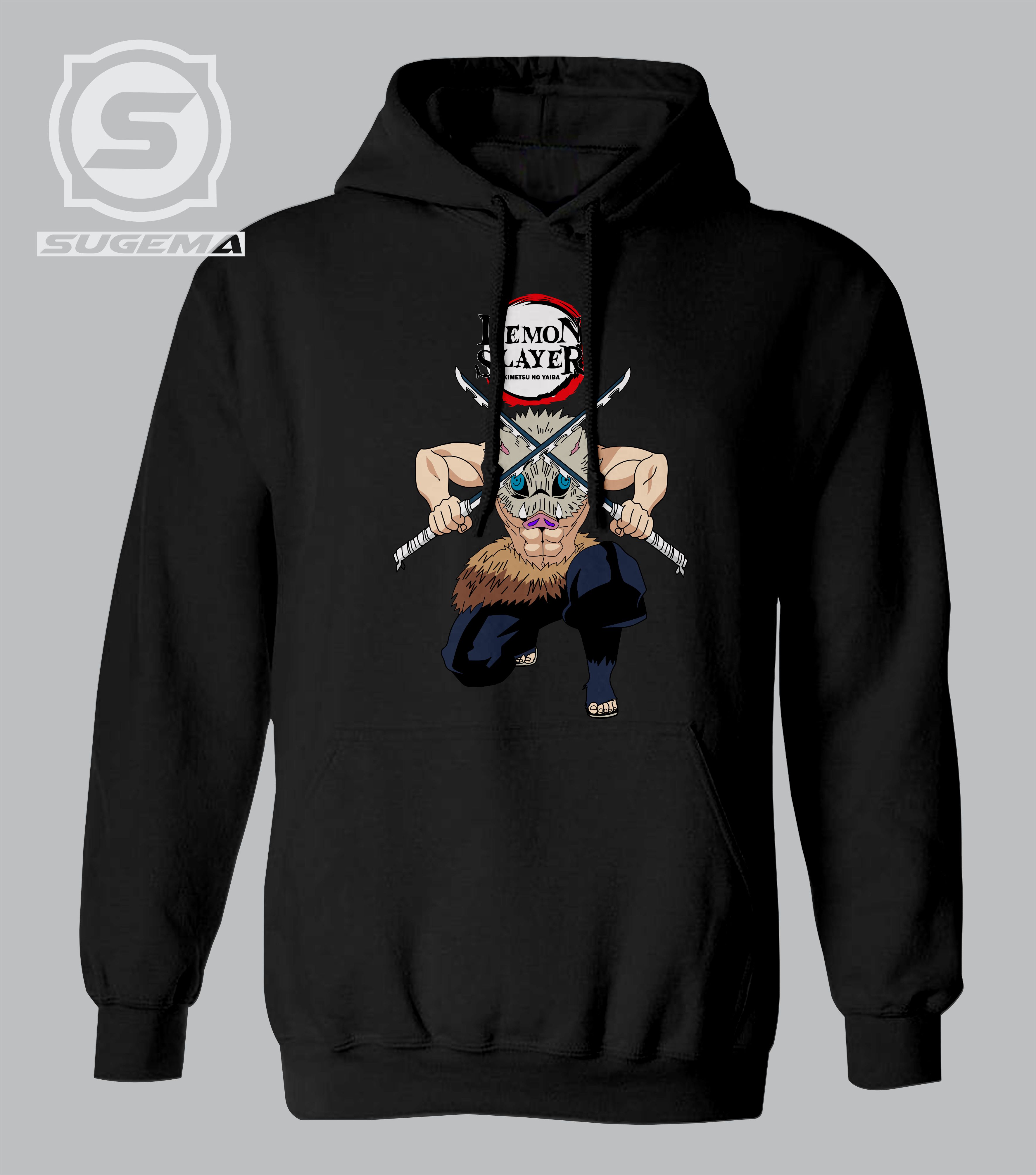 Sweater Hoodie Jumper Anime DEMON SLAYER Inosuke Hashibira - 02 ...