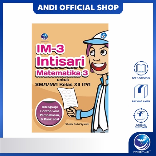 Penerbit Andi - IM-3 Intisari Matematika 3 Untuk SMA/MA Kelas XII IPA ...