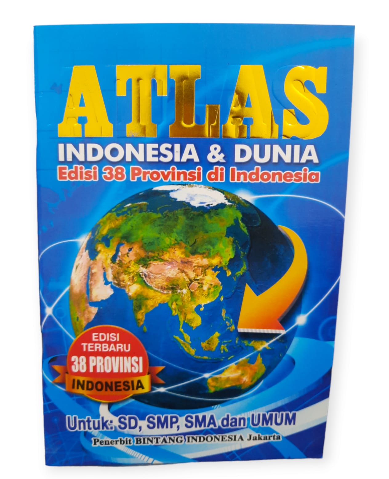 Buku Atlas Indonesia Dan Dunia Edisi 38 Provinsi di Indonesia | Lazada ...