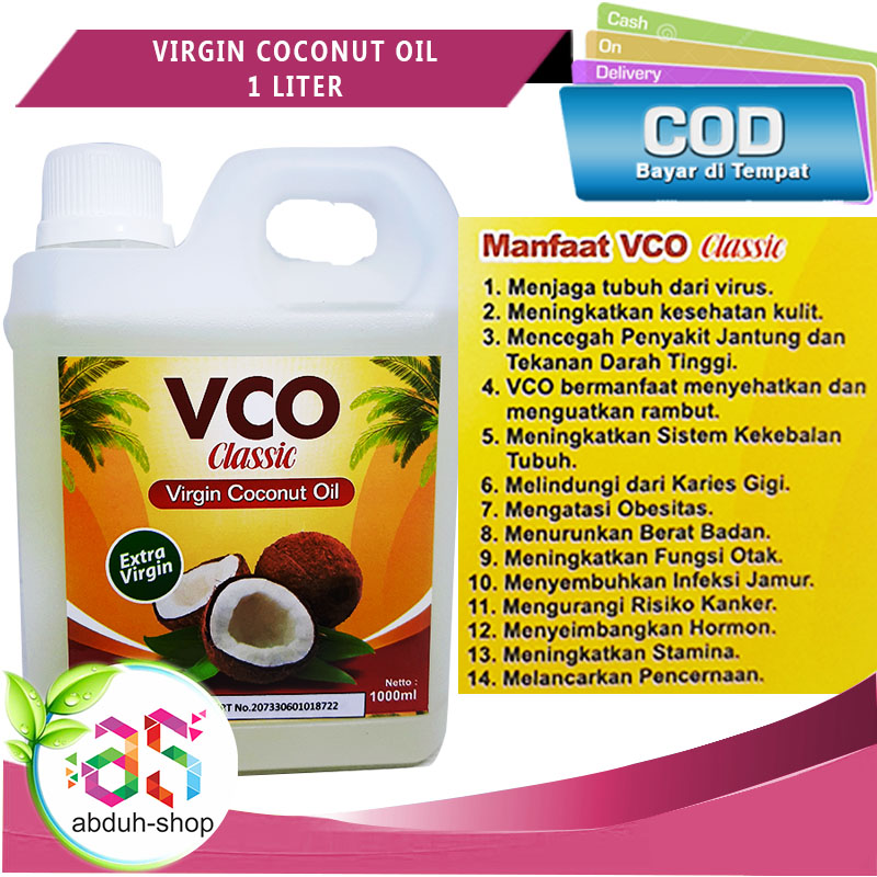 Minyak VCO Super Organic virgin Coconut Oil 1000 ml | Lazada Indonesia