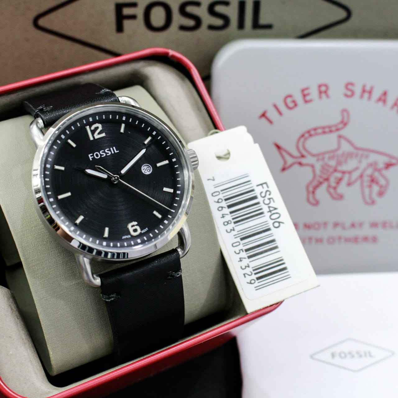 JAM FOSSIL FS5406 FS 5406 PRIA ORIGINAL TERMURAH | ARLOJI ANALOG COWOK ...