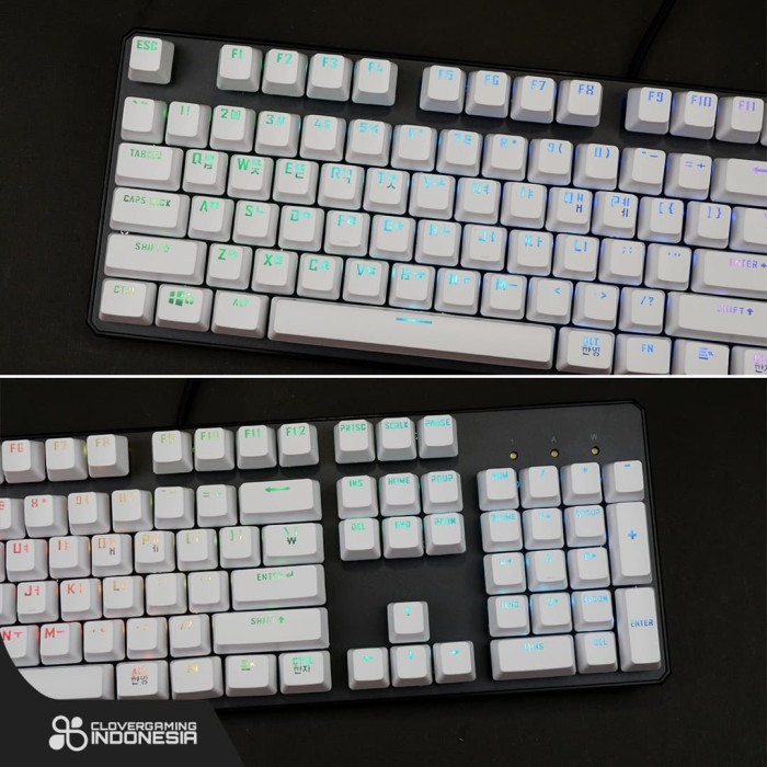 ( COD ) Keycaps CLV Korea Hangul Layout - Keycap Set Mechanical ...