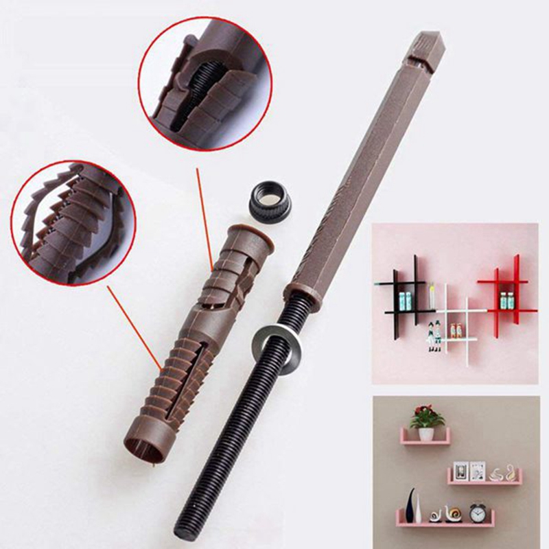 8PCS New Floating Shelf Wall Bracket Invisible Nail Fixed Bracket - DDJ ...