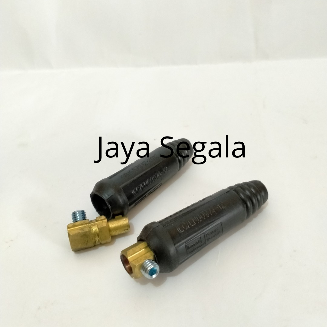 sambungan kabel las konektor male 10-25MM | Lazada Indonesia