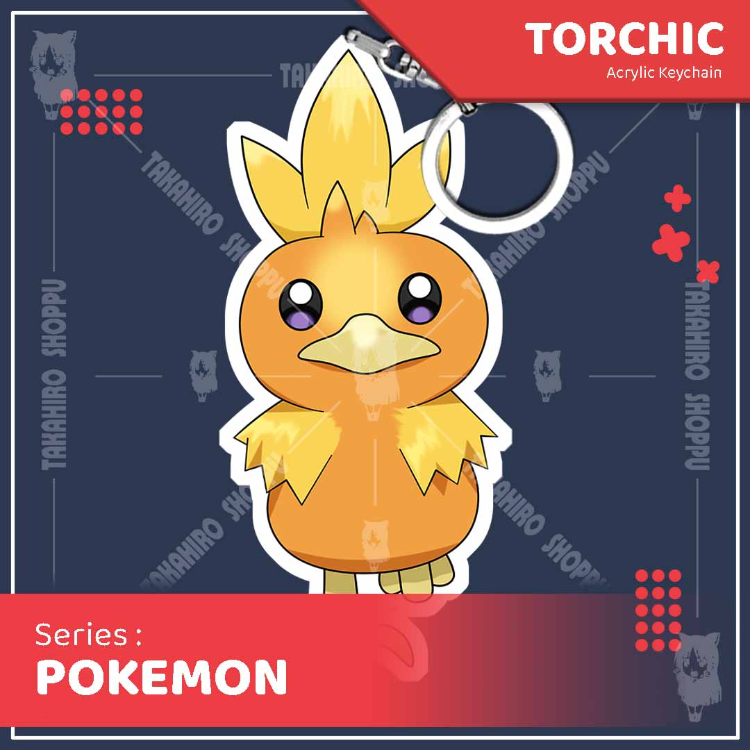 Gantungan Kunci / Keychain Akrilik Pokemon TORCHIC | Lazada Indonesia