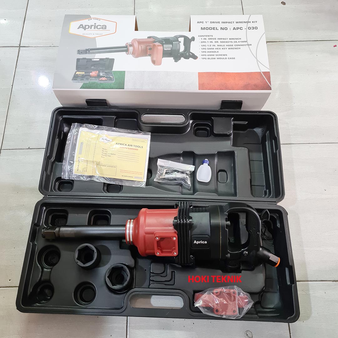 Air Impact Aprica 1 inch Impact Wrench Alat Buka Baut Roda Angin ...