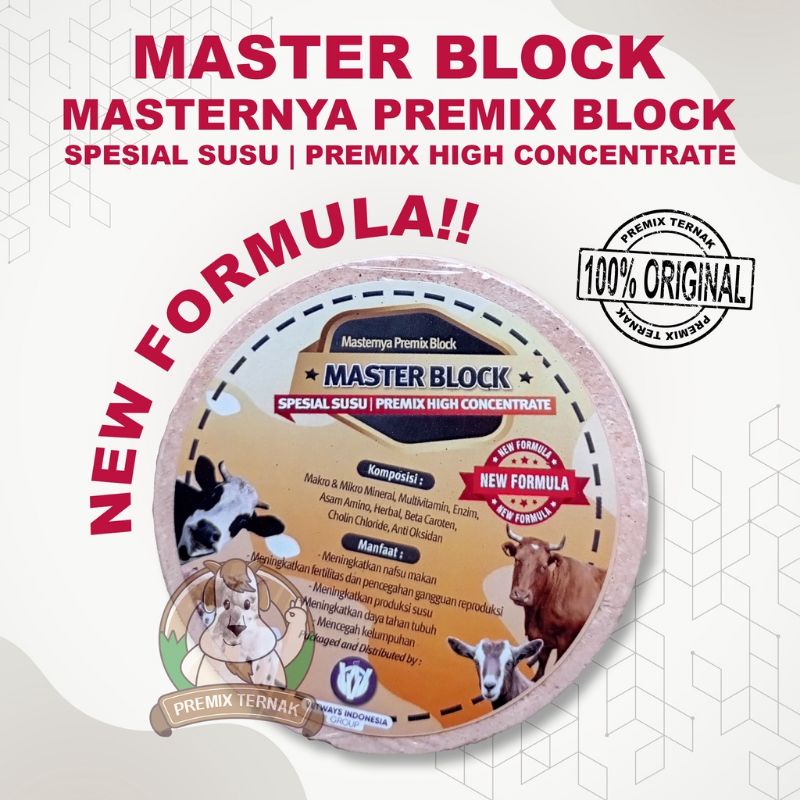 MASTER BLOK SUSU 500 GRAM - PREMIX BLOK TERNAK - Masternya Premix Blok ...