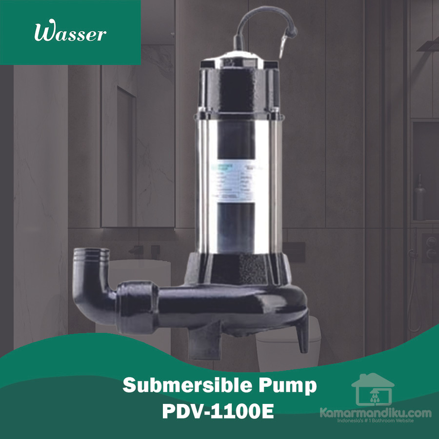 WASSER SUBMERSIBLE PUMP PDV-1100E non-auto | Lazada Indonesia