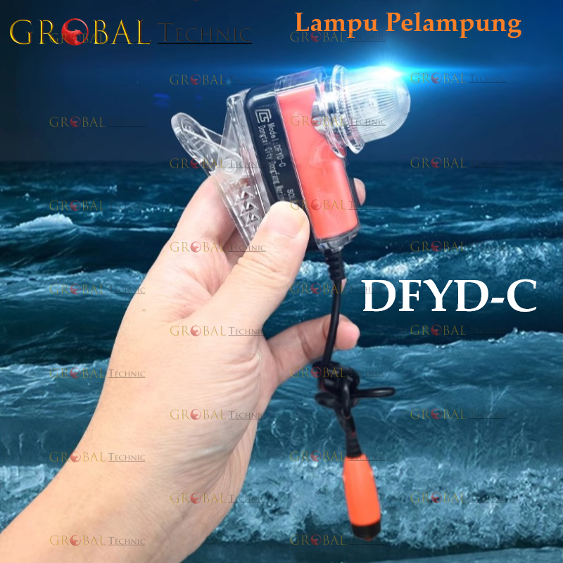 Life Jacket Light Lithium Automatic Emergency / Lampu Jaket Pelampung ...