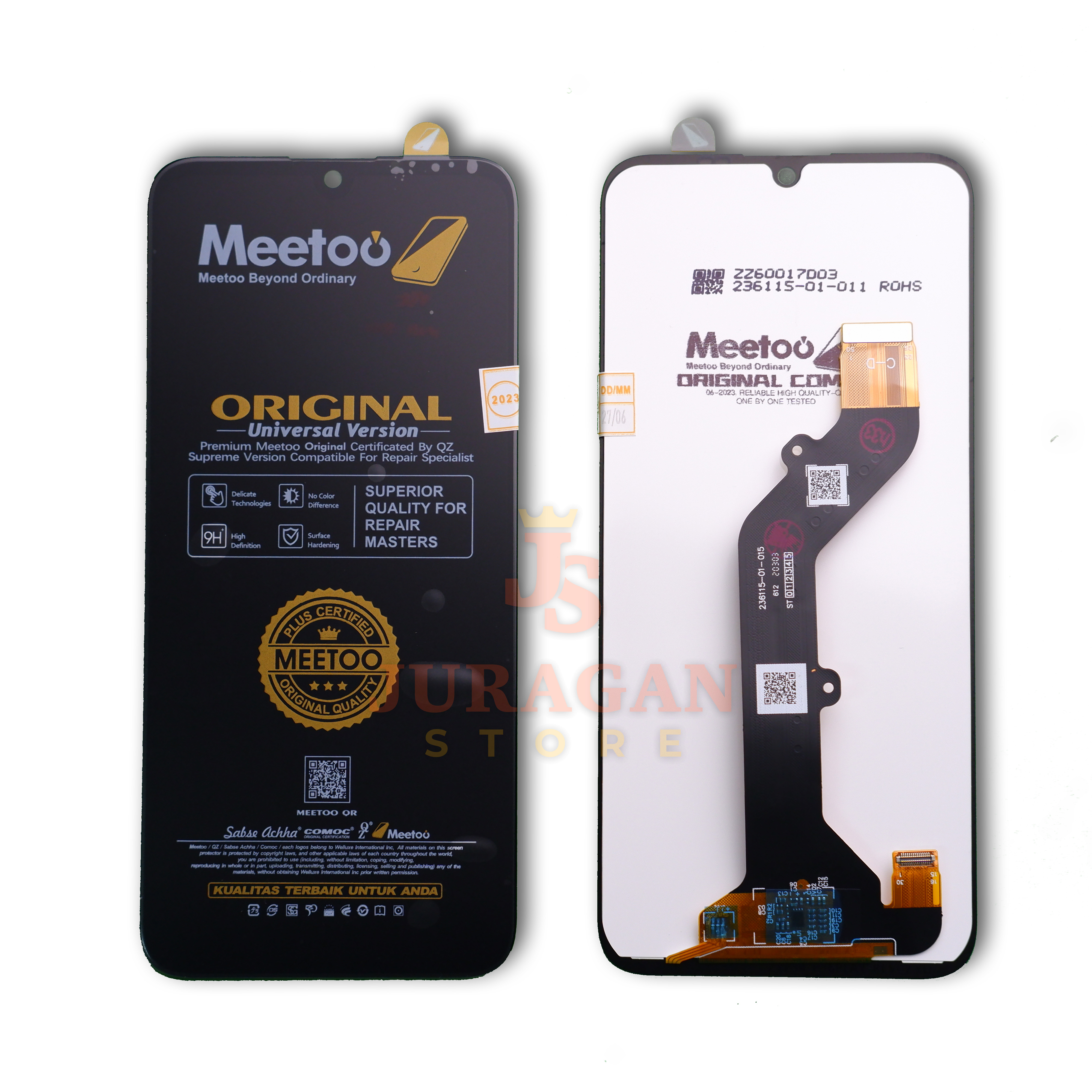 LCD TOUCHSCREEN ITEL VISION 1 - P36 PLAY L6005 COMPLETE ORIGINAL 1 SET ...