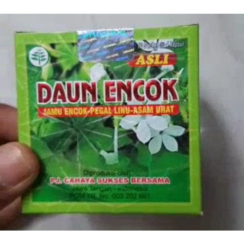 KAPSUL DAUN ENCOK ASLI | Lazada Indonesia
