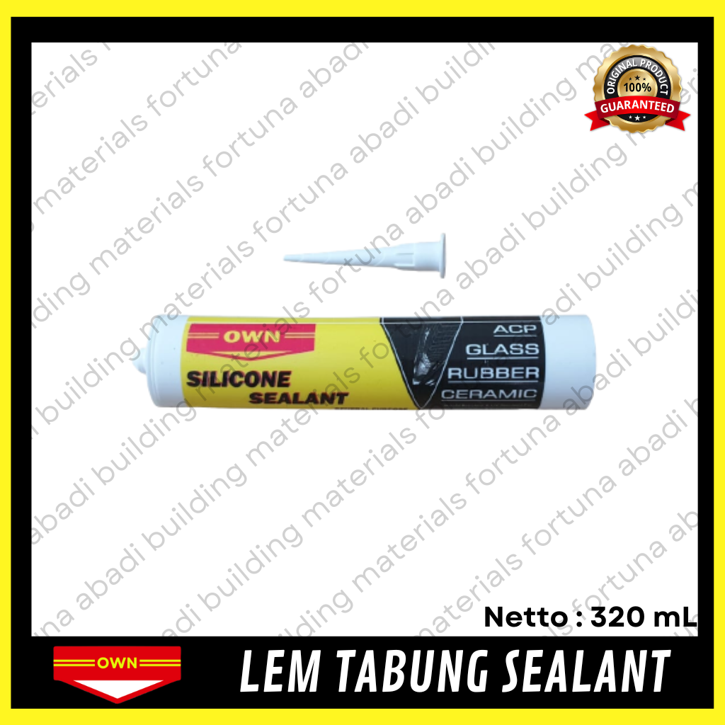 Lem Tabung Merk Own Ukuran 300ml Lem Kaca | Lazada Indonesia