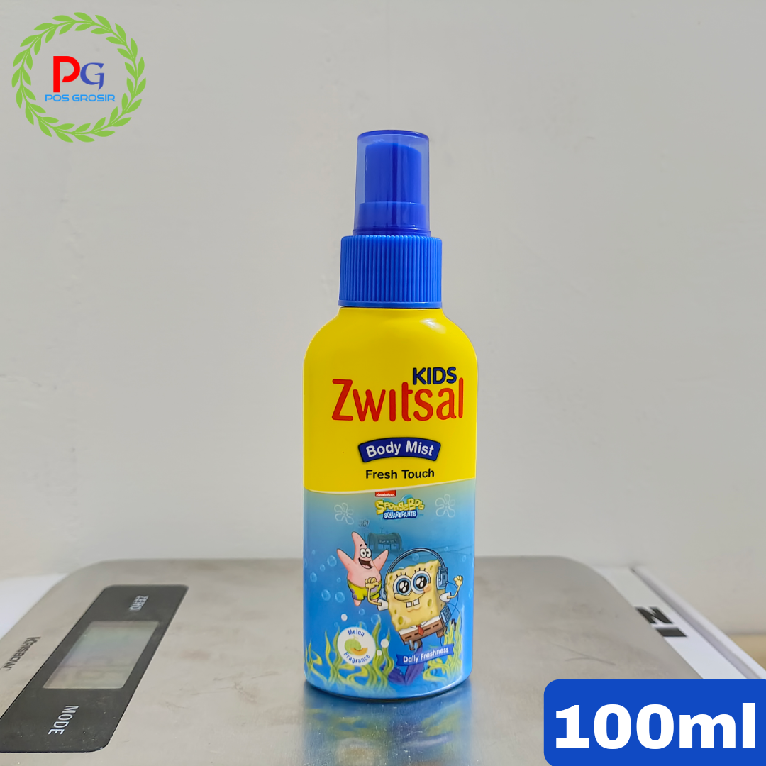 zwitsal kids body mist spray blue fresh touch 100ml parfum anak segar ...