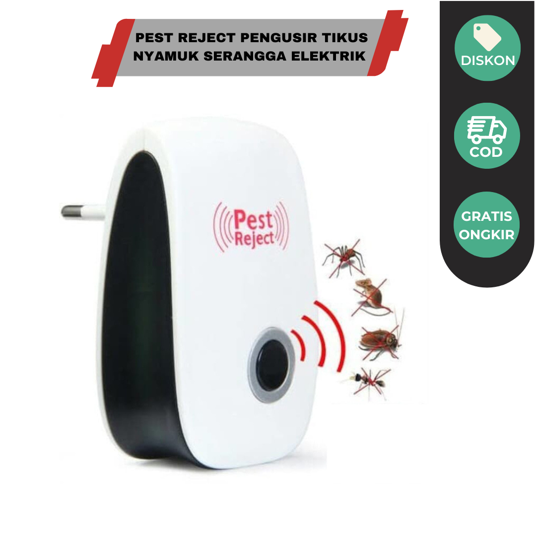 Alat Pengusir dan Pembasmi Nyamuk Elektrik Pest Reject Ampuh Mengusir ...